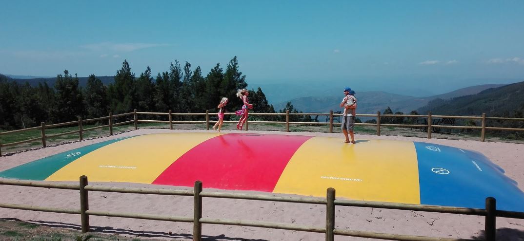 Jumping Pillow just outside Pretoria, at Rhino Park